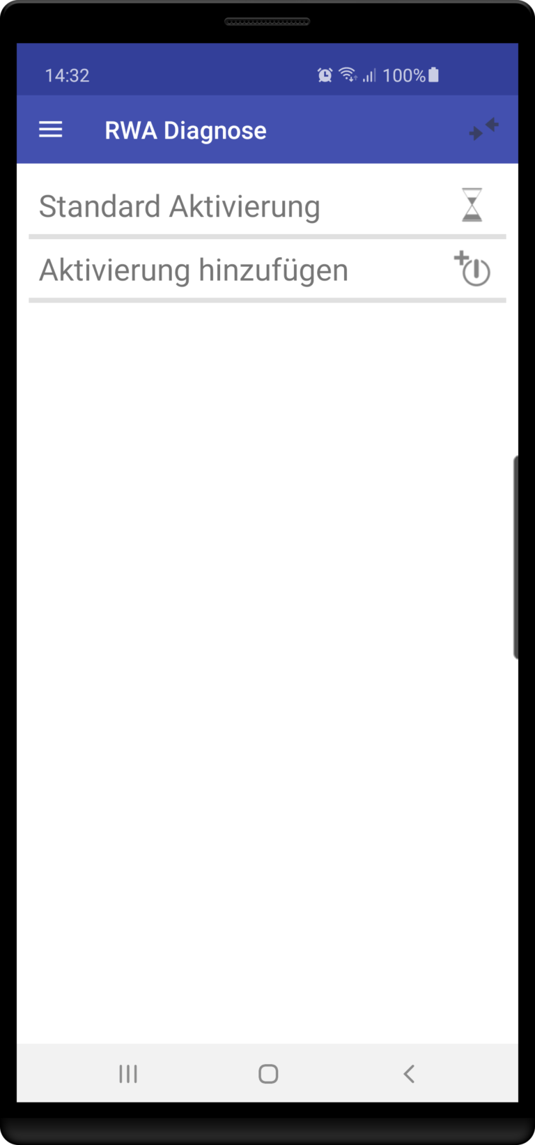 Android RWA Diagnose App - RWA-Zentrale.de